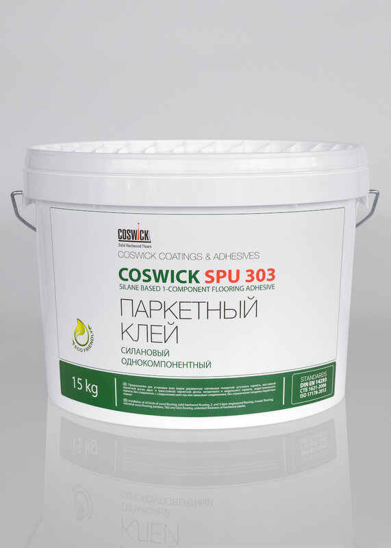 Клей для паркeта на основе силан-модифицированного полиуретана Coswick ...